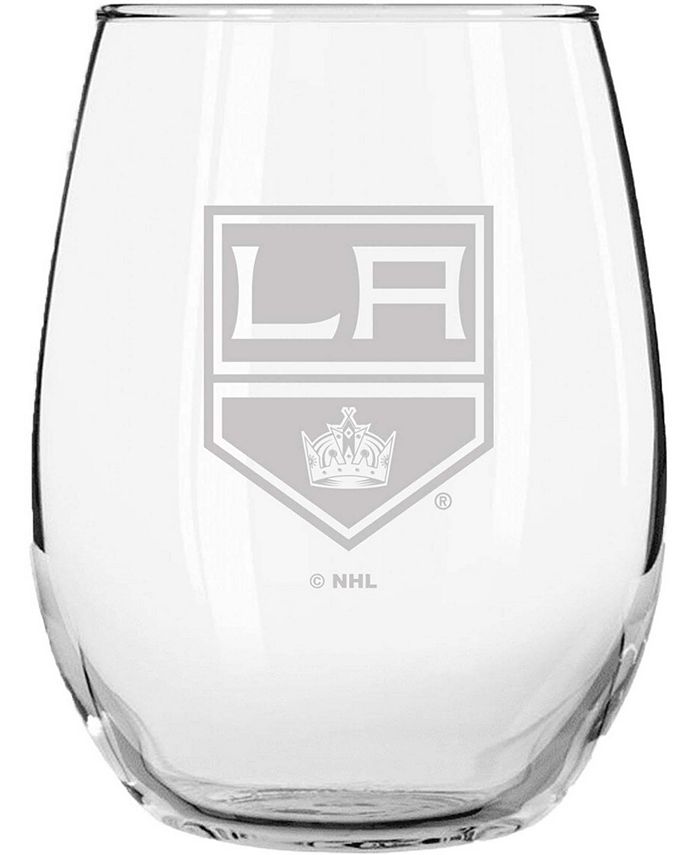 Memory Company Multi Los Angeles Kings 15 oz Etched Stemless Glass ...