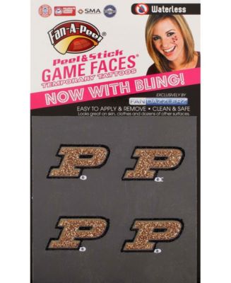 Multi Purdue Boilermakers Waterless Fandazzlerz Tattoos, Pack of 4 - Macy's