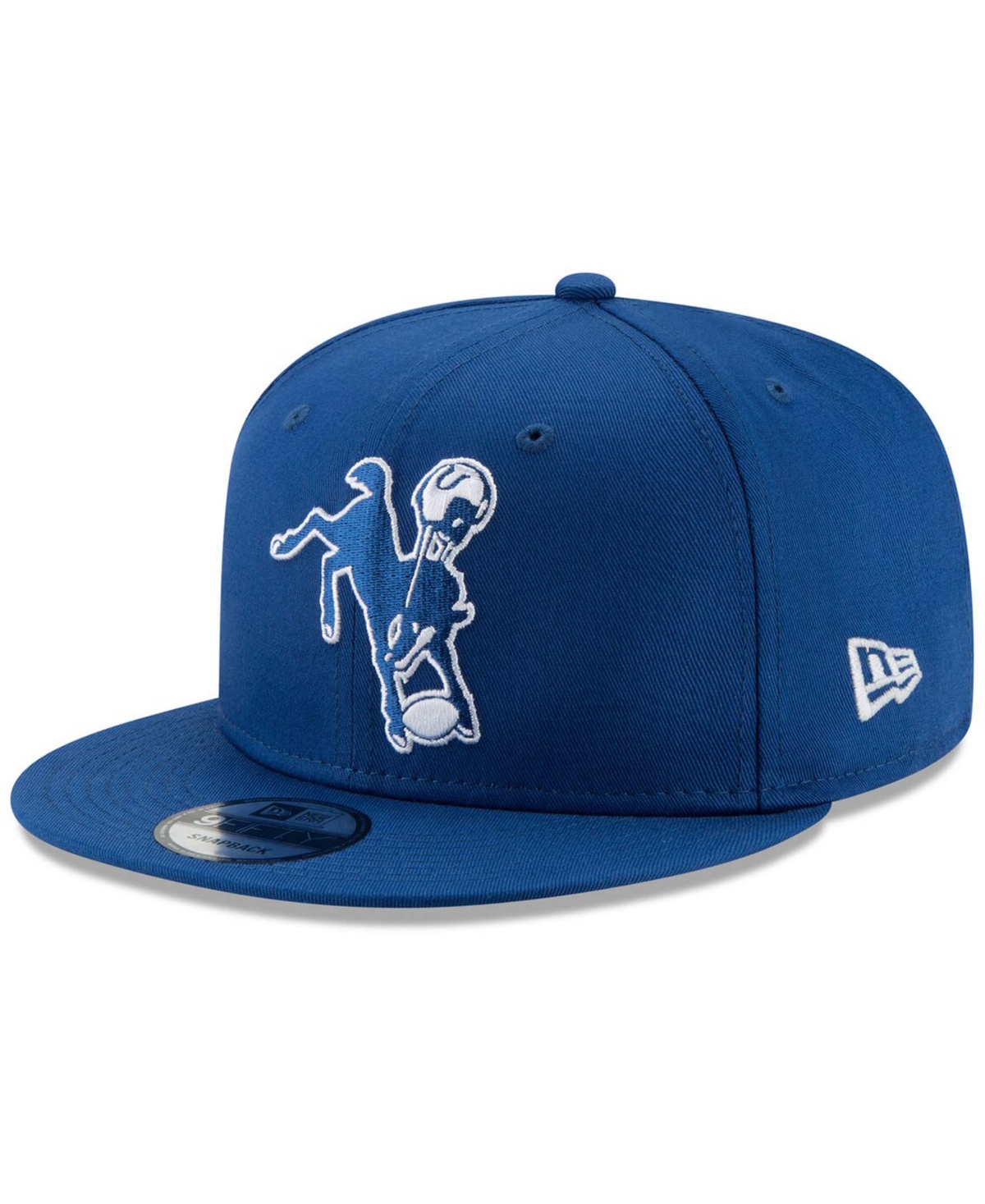 New Era Men's Indianapolis Colts Throwback 9fifty Adjustable Snapback ...