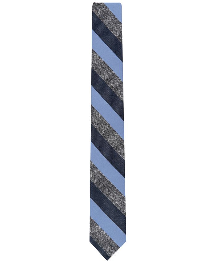 Bar III Men's Hall Stripe Tie, Created for Macy's - Macy's
