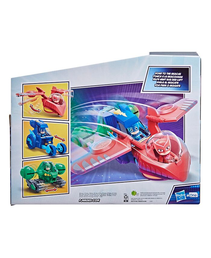 PJ Masks 3-in-1 Combiner Jet, Set of 6 - Macy's