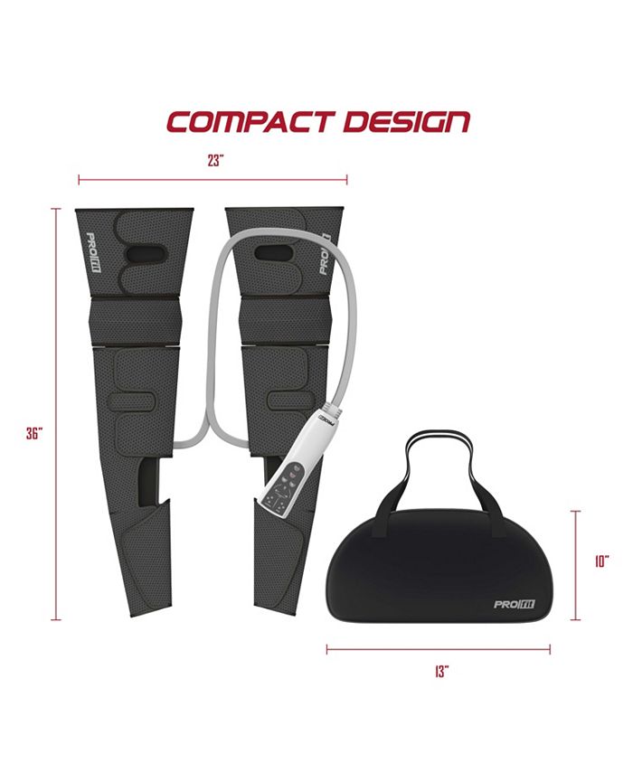 Tzumi PROfit Leg Compression Foot Massager with Multiple Massage ...