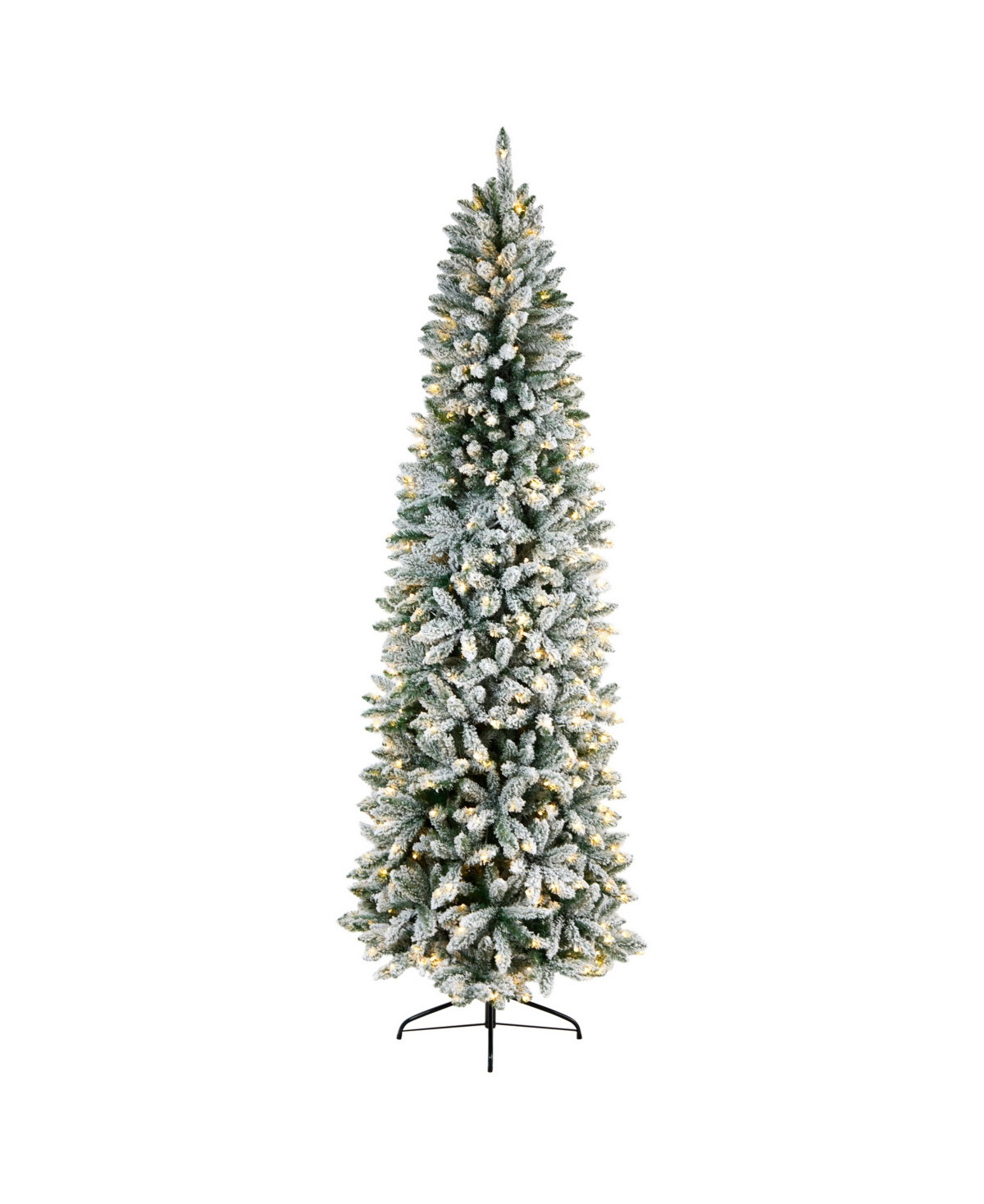 Click here for Slim Flocked Montreal Fir Artificial Christmas Tre... prices