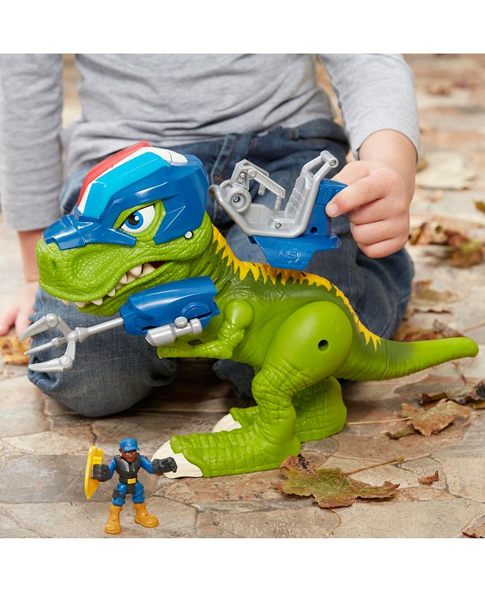 Chomp Squad CLOSEOUT! Playskool Troopersaurus and Bobby Badge - Macy's