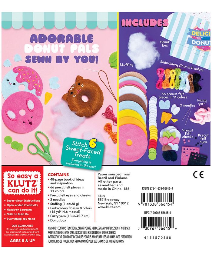 Klutz Sew Your Own Donut Animals - Macy's