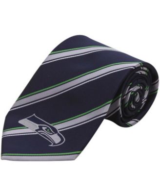 Men's Seattle Seahawks Woven Poly Striped Multi Tie - Macy's
