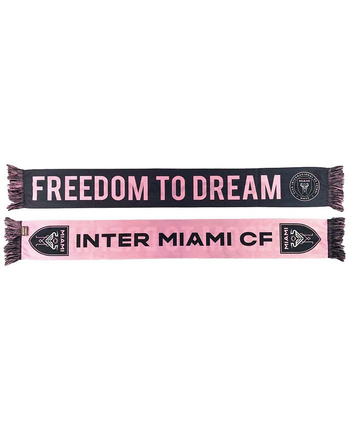 Ruffneck Scarves Inter Miami CF Freedom To Dream Two-Tone Summer Black ...