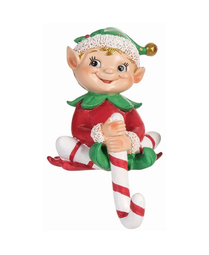 Trans Pac Elf with Hat Stocking Holder - Macy's