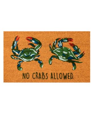 Liora Manne' Natura No Crabs Allowed 1'6" x 2'6" Area Rug - Macy's
