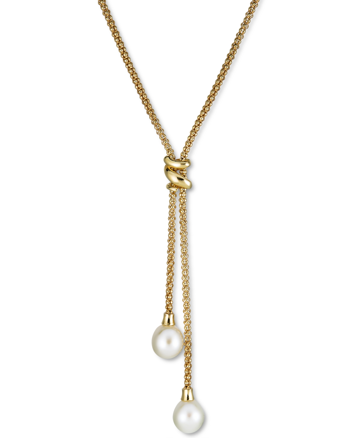 Click here for Cultured Freshwater Pearl (7mm) Lariat Necklace in... prices