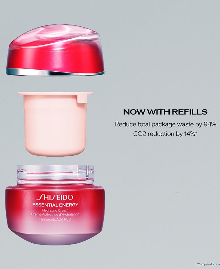 Shiseido Essential Energy Hydrating Cream Refill, 1.7 oz. - Macy's