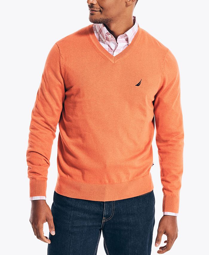 Nautica Mens Navtech V Neck Sweater Macys