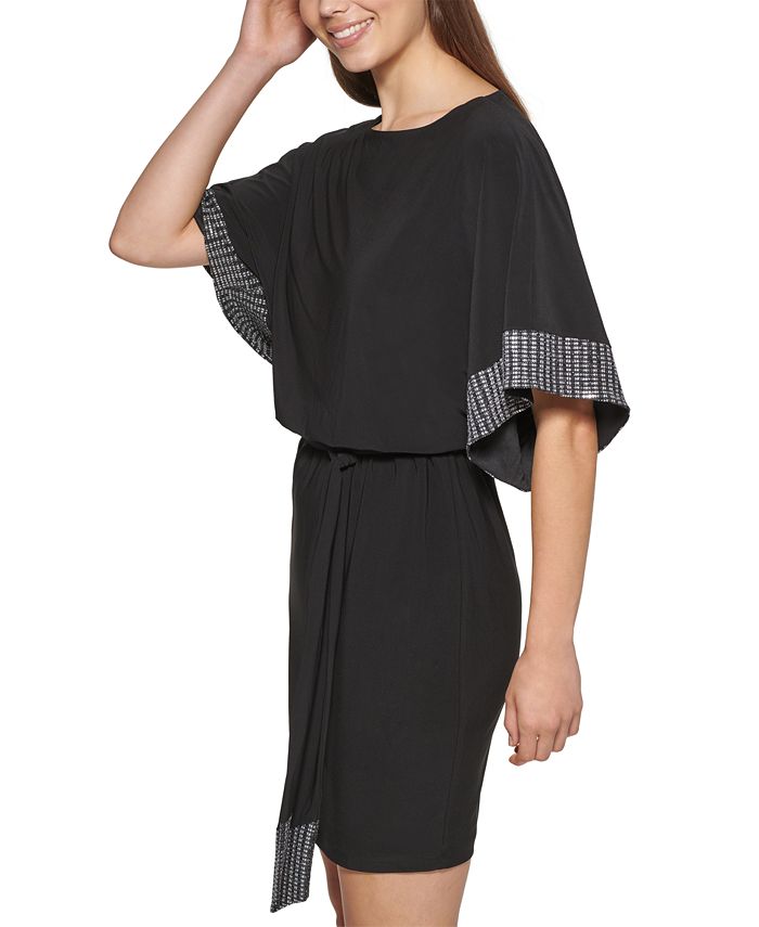 Jessica Howard Dolman Sleeve Blouson Dress - Macy's Jessica Howard Dolman Sleeve Blouson Dress - Macy's