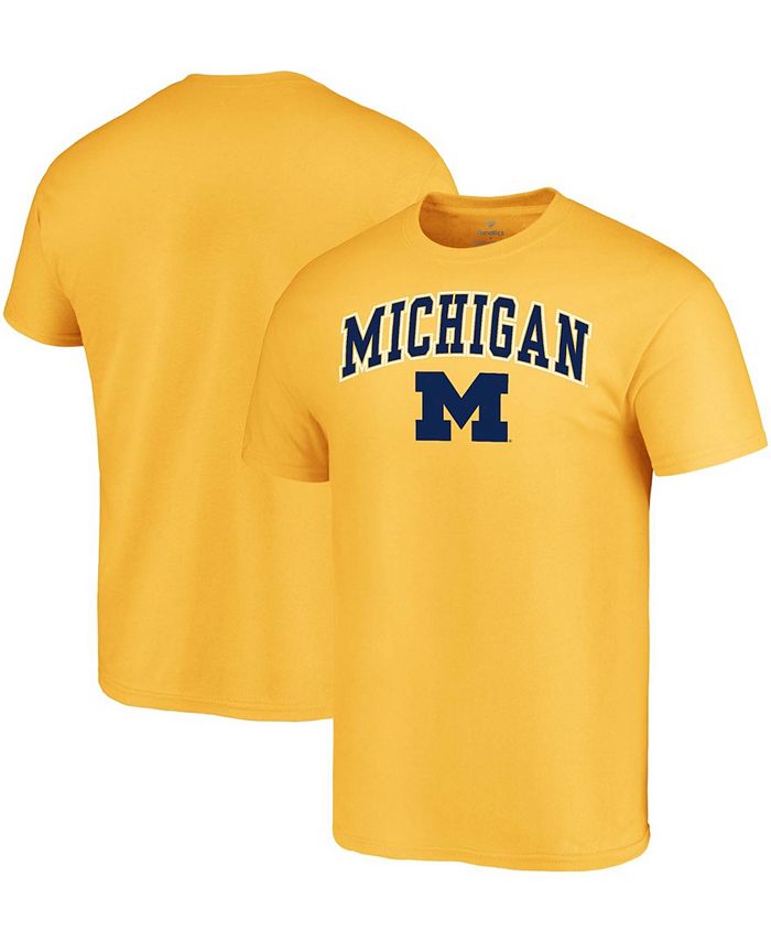 Fanatics Men's Maize Michigan Wolverines Campus T-shirt - Macy's