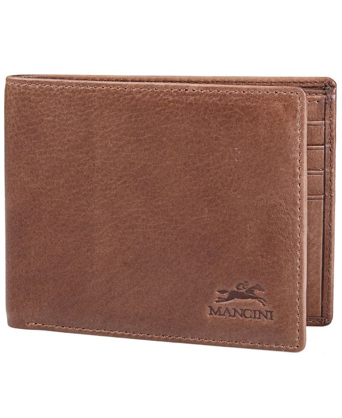 Mancini Men's Bellagio Collection Bifold Wallet - Macy's