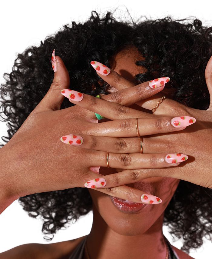 PAINTLAB So Strawberry Press On Nails - Macy's