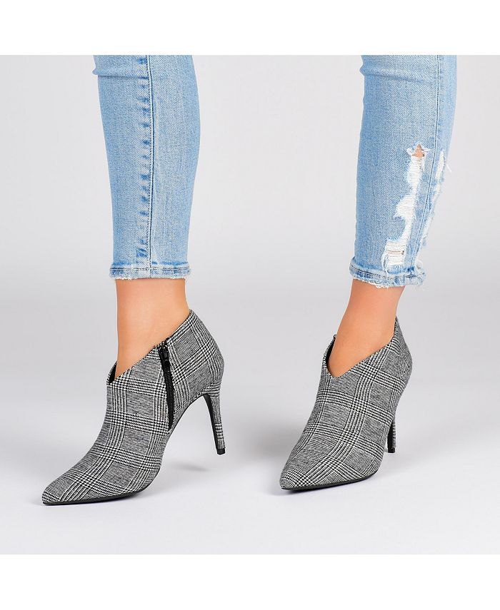 Journee Collection Women's Demmi Pointed Toe Shooties - Macy's