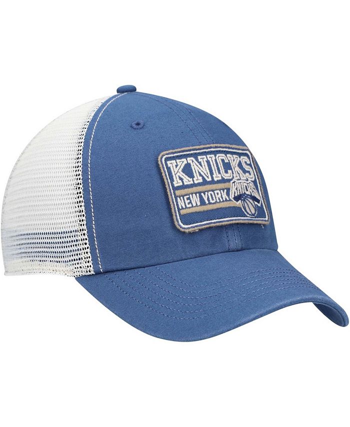 '47 Brand Men's Blue New York Knicks Off Ramp Trucker Snapback Hat - Macy's