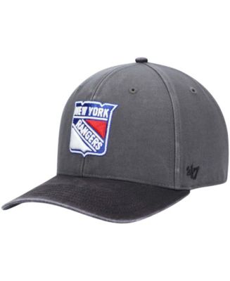 Men's Charcoal New York Rangers Beulah MVP Snapback Hat - Macy's