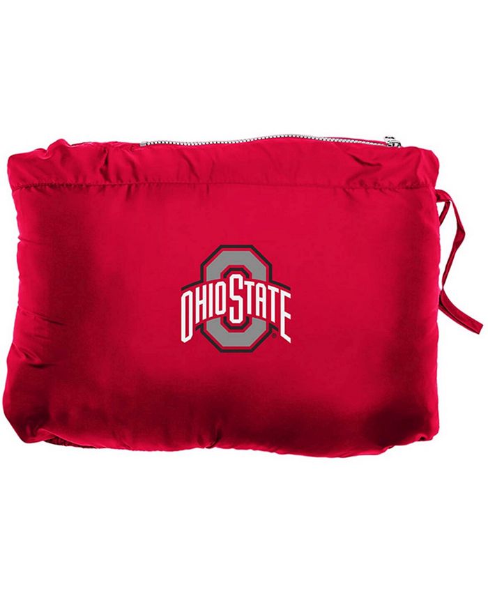 Colosseum Men's Scarlet Ohio State Buckeyes Suit It Up Raglan Puffer ...