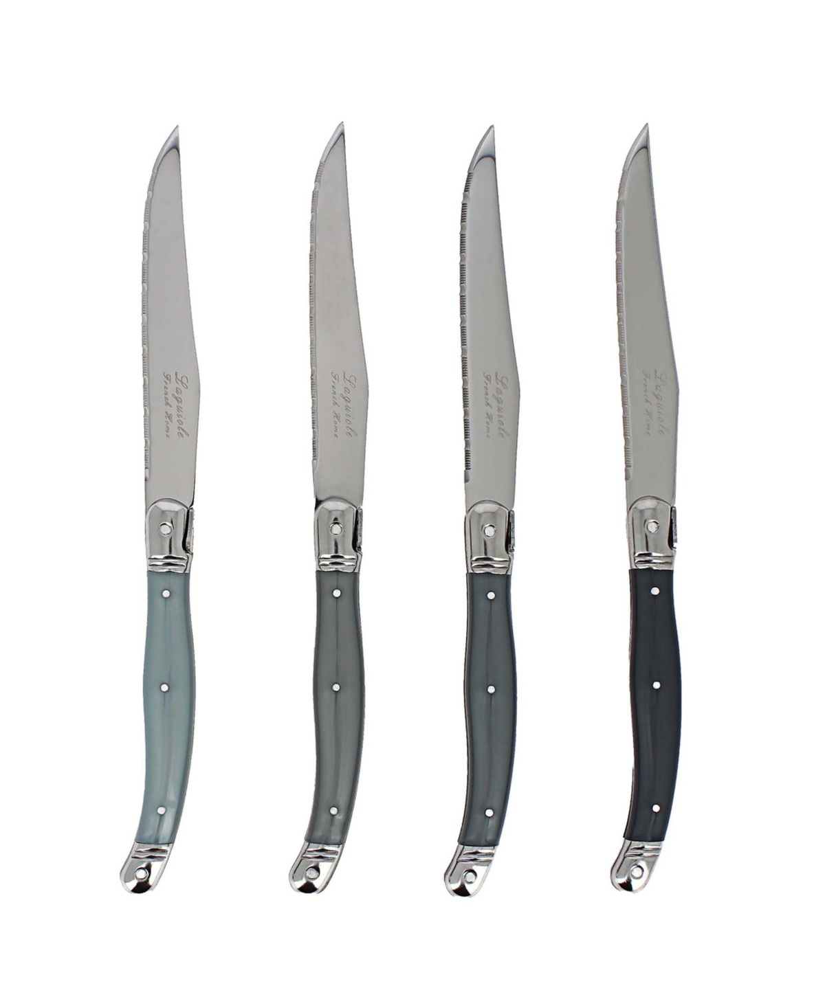 Click here for French Home Set of 4 Laguiole Steak Knives - Shade... prices