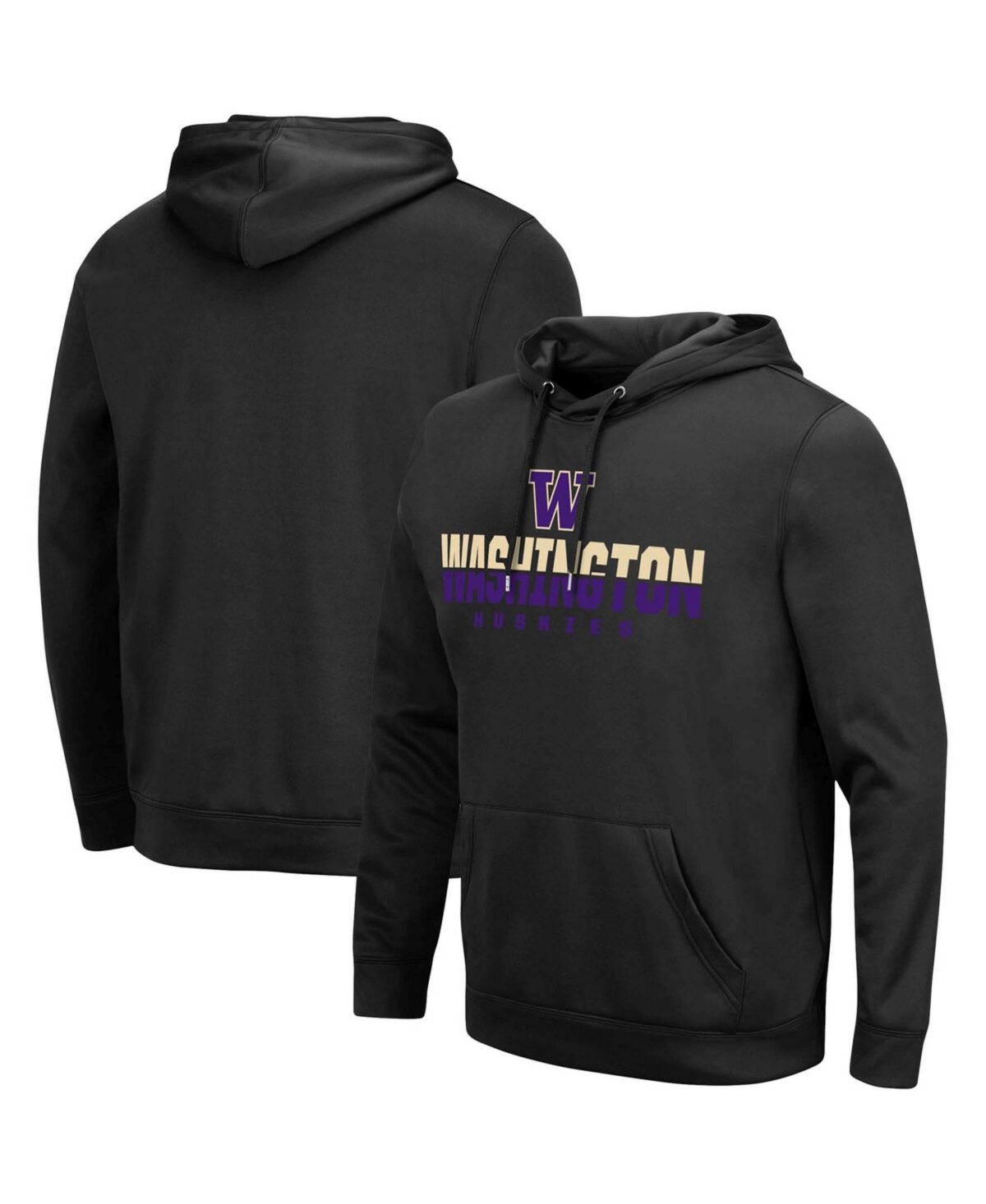 Click here for Mens Black Washington Huskies Lantern Pullover Hoo... prices