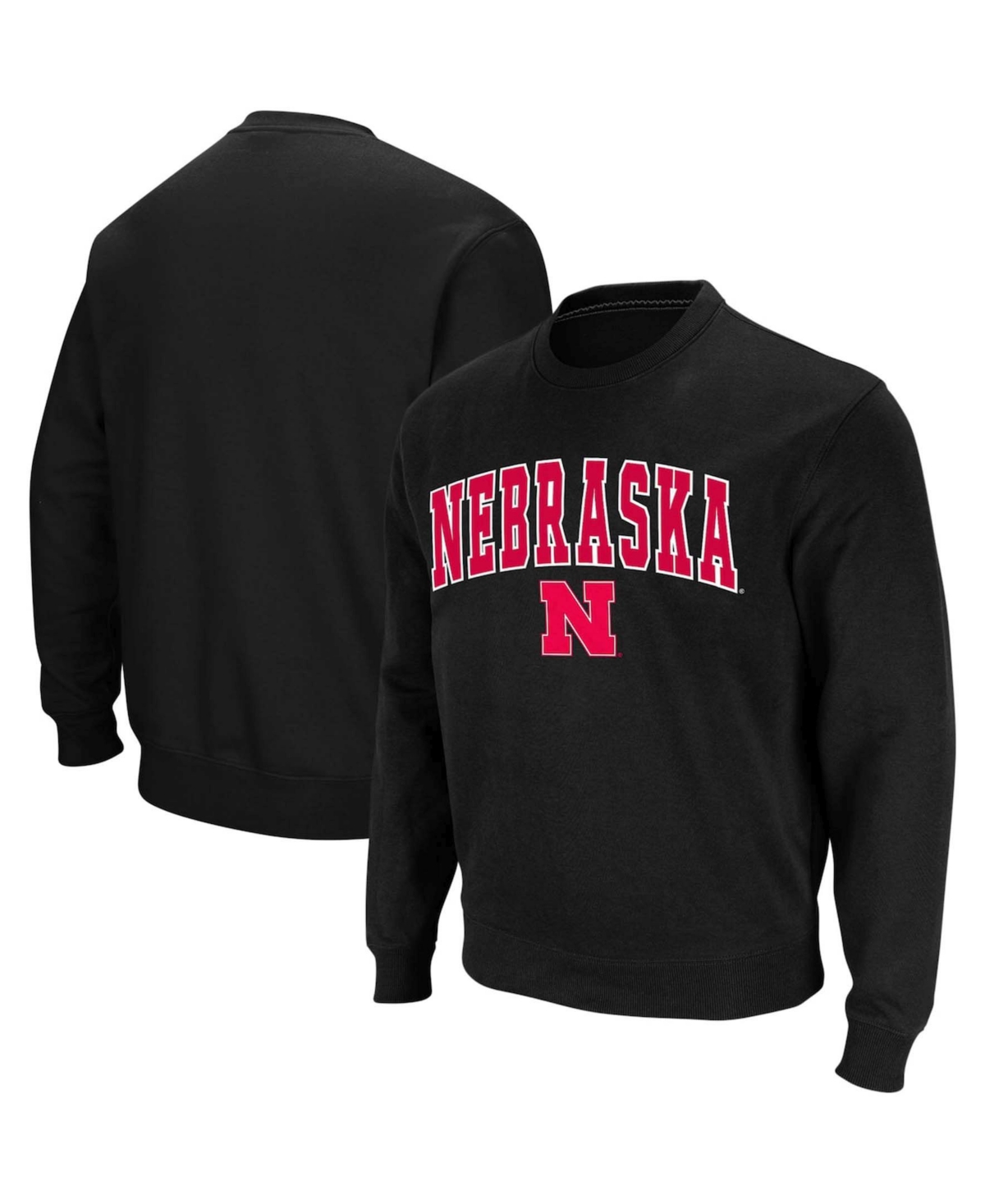 Click here for Colosseum Mens Nebraska Huskers Arch & Logo Pullov... prices