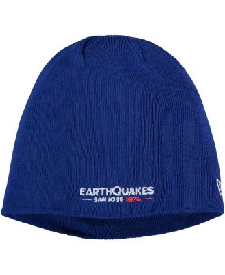 Men's Blue San Jose Earthquakes Primary Logo Beanie Hat - Macy's