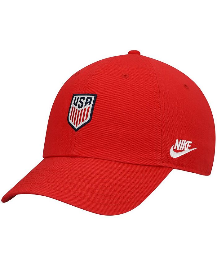 Nike Men's Red US Soccer Heritage86 Adjustable Hat - Macy's