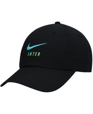 Men's Black Inter Milan Club Heritage86 Adjustable Hat