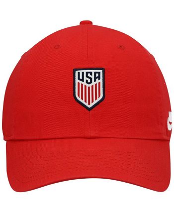 Nike Men's Red US Soccer Heritage86 Adjustable Hat - Macy's
