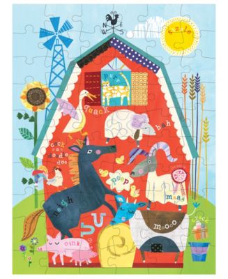Busy Barnyard Floor Puzzle - Macy's