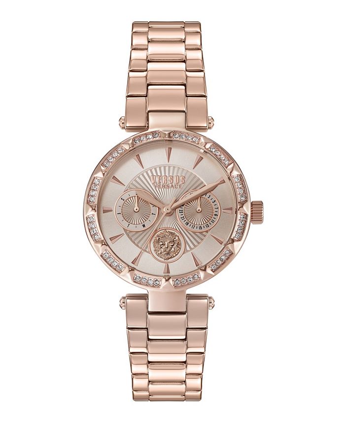 Versus Versace Versus by Versace Women's Sertie Rose Gold-tone ...