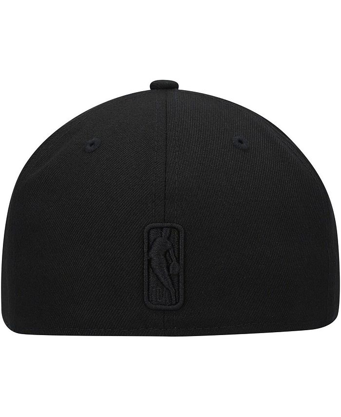 New Era Men's Houston Rockets Black On Black 59FIFTY Fitted Hat - Macy's