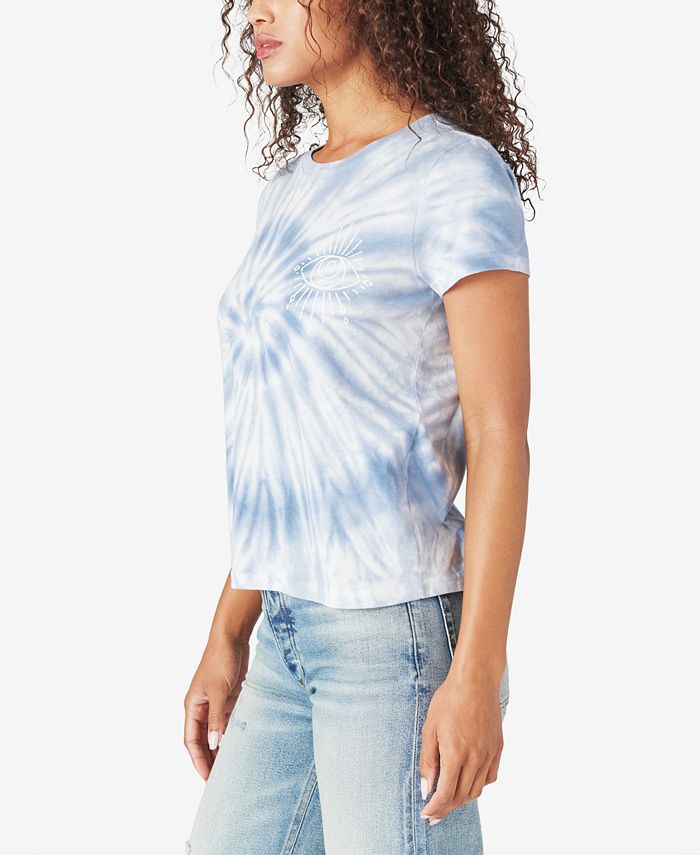 Lucky Brand Tie Dye Spiritual Eye T-Shirt - Macy's