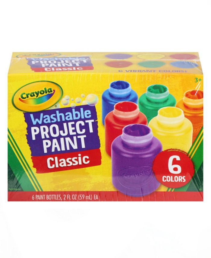 Crayola Keep Me Clean- Washable Paints - Macy's