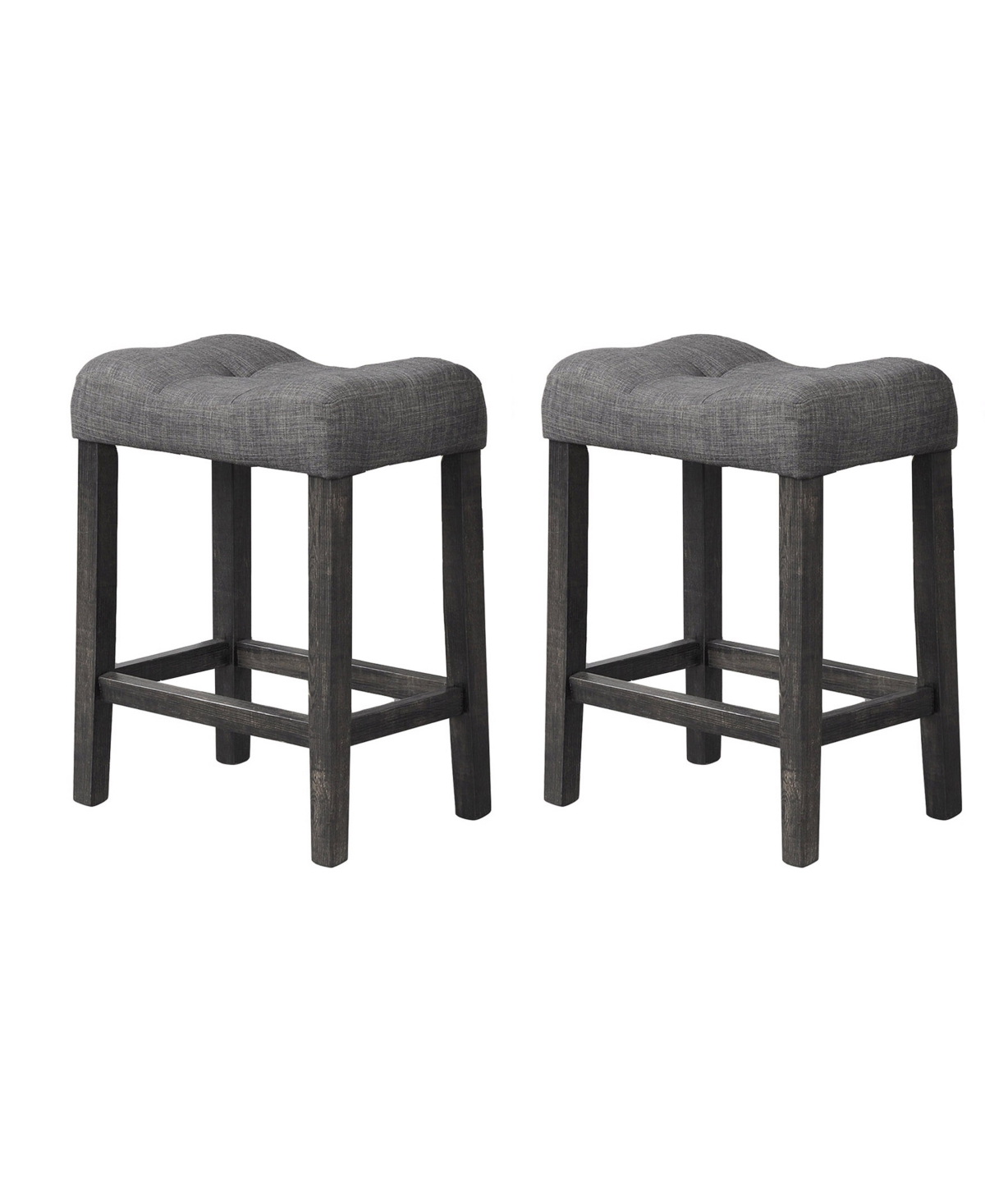 Click here for Vitaliya Counter Height Stools  Set of 2 - Black prices