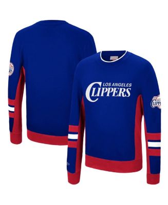 Men's Royal LA Clippers Hardwood Classics Hometown Champs Pullover ...