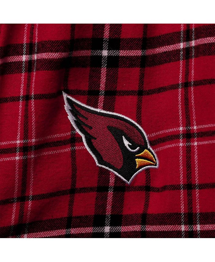 Concepts Sport Men's Cardinal, Black Arizona Cardinals Big and Tall ...