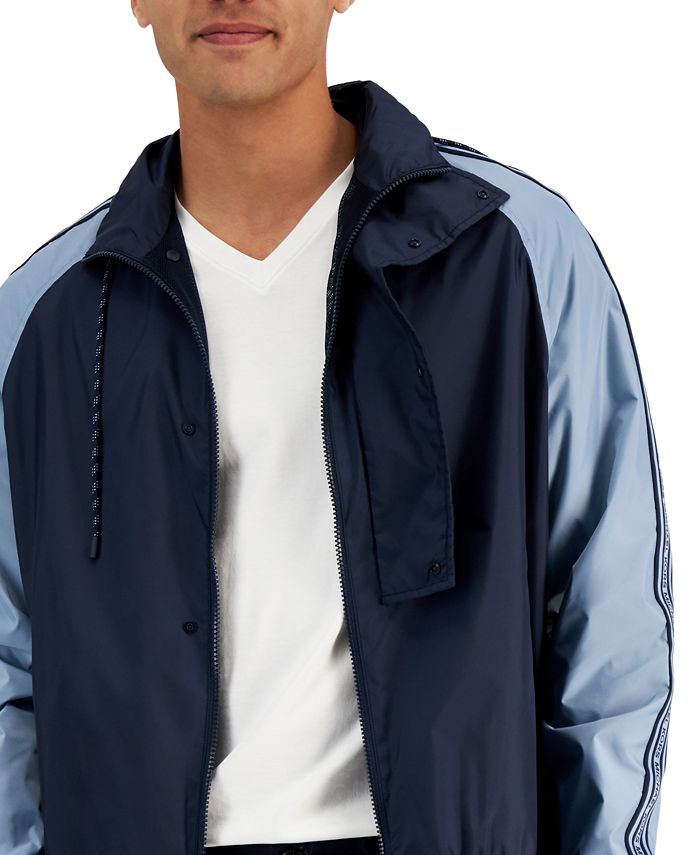 Michael Kors Men's Colorblocked Track Jacket - Macy's