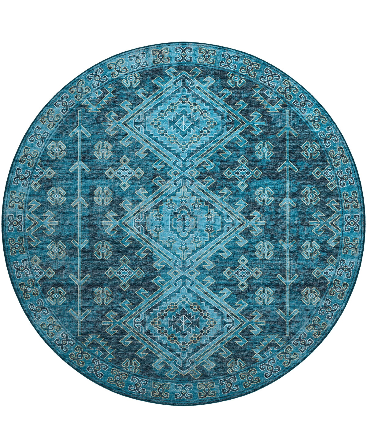 Click here for Dalyn Brisbane BR2 8 x 8 Round Area Rug - Navy prices