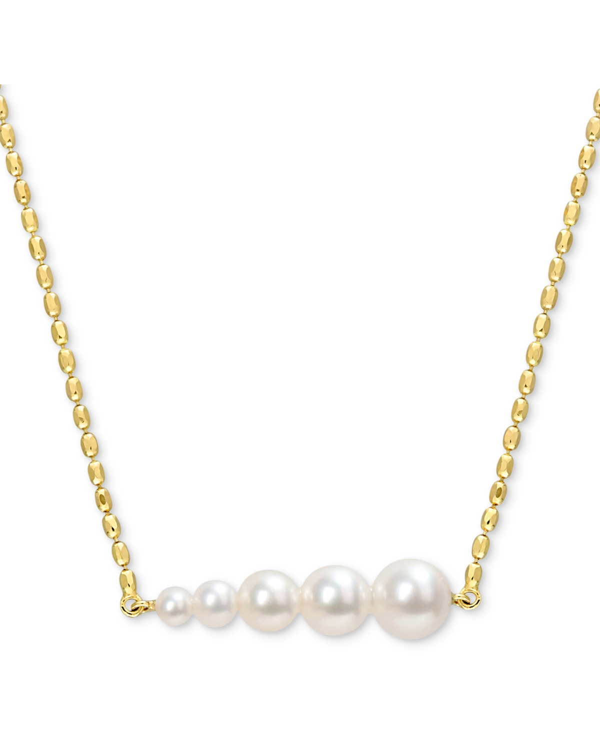 Click here for Cultured Freshwater Pearl (3 - 7-1/2mm) Graduated... prices