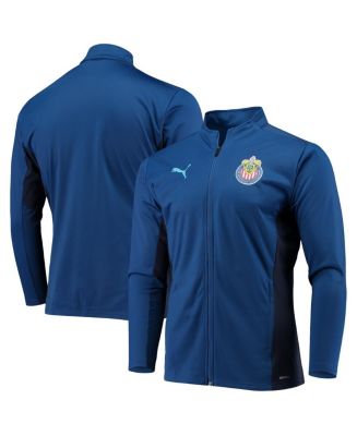 Men's Puma Navy Chivas Training Drycell Full-Zip Jacket - Macy's