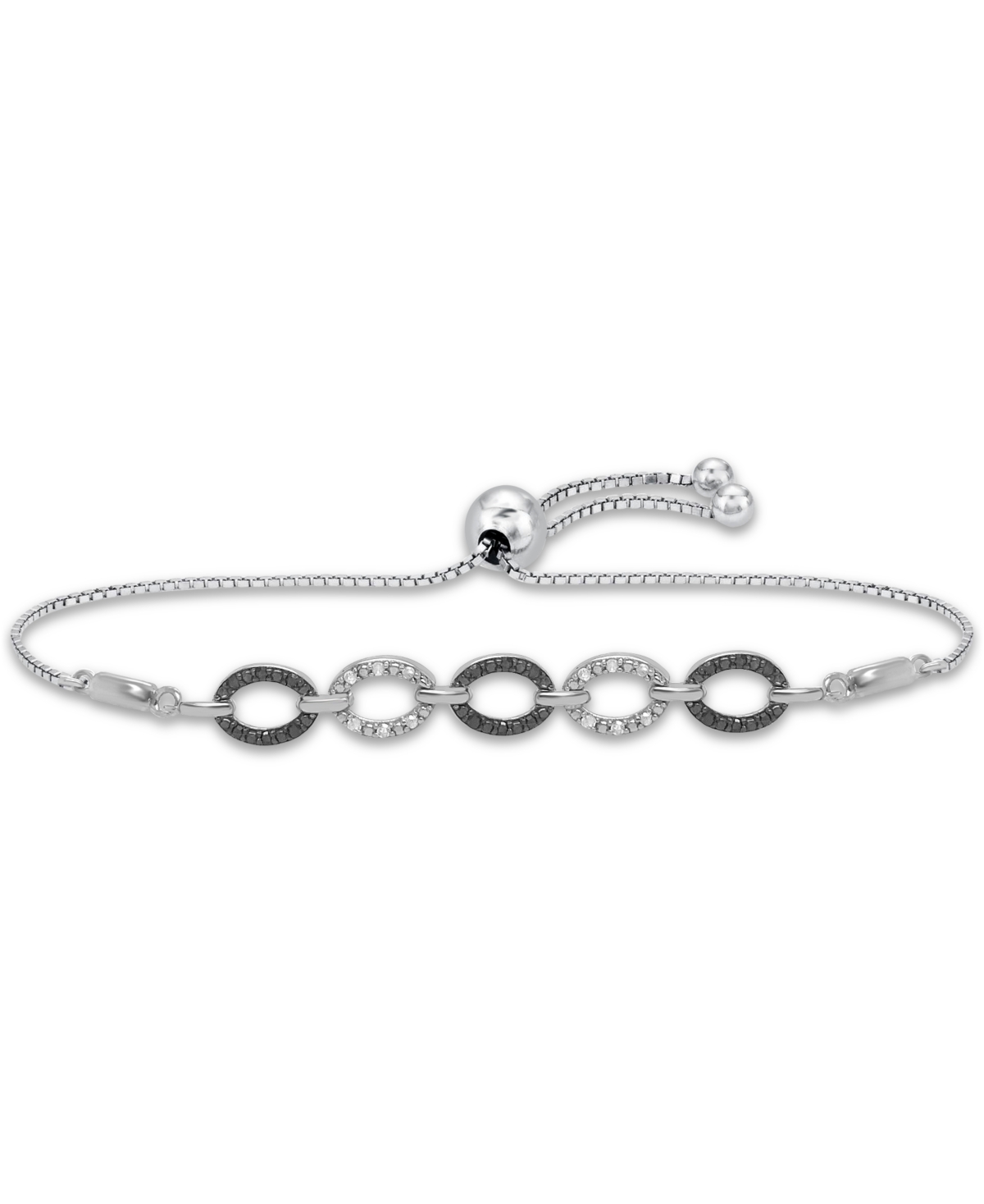 Click here for Black Diamond (1/10 ct. t.w.) & White Diamond (1/2... prices
