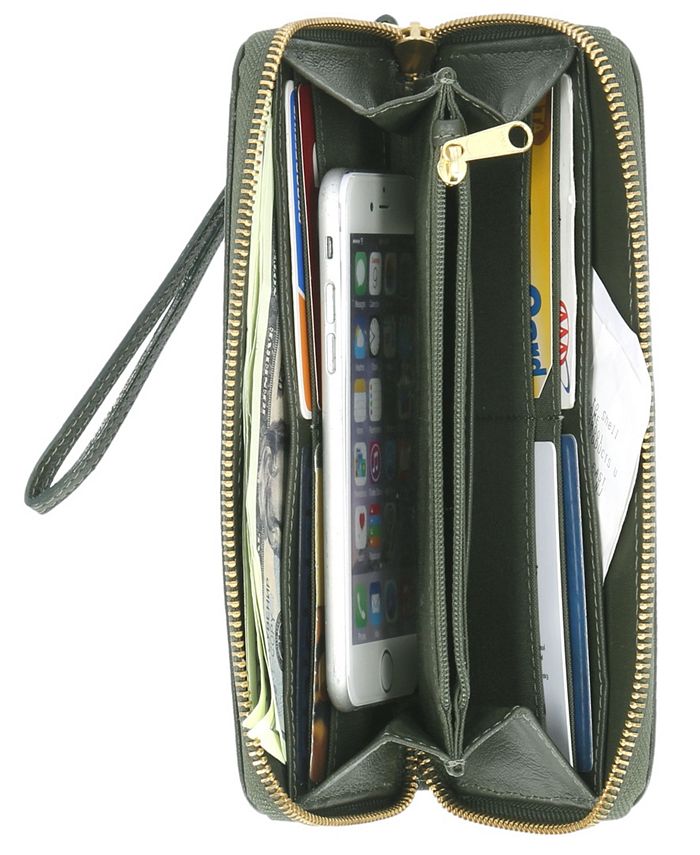 Timberland Women's Zip Around Wallet with Wristlet Strap - Macy's