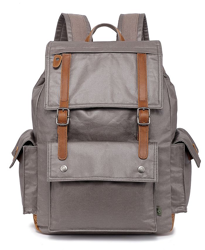 TSD BRAND Urban Light Traveller Canvas Backpack - Macy's