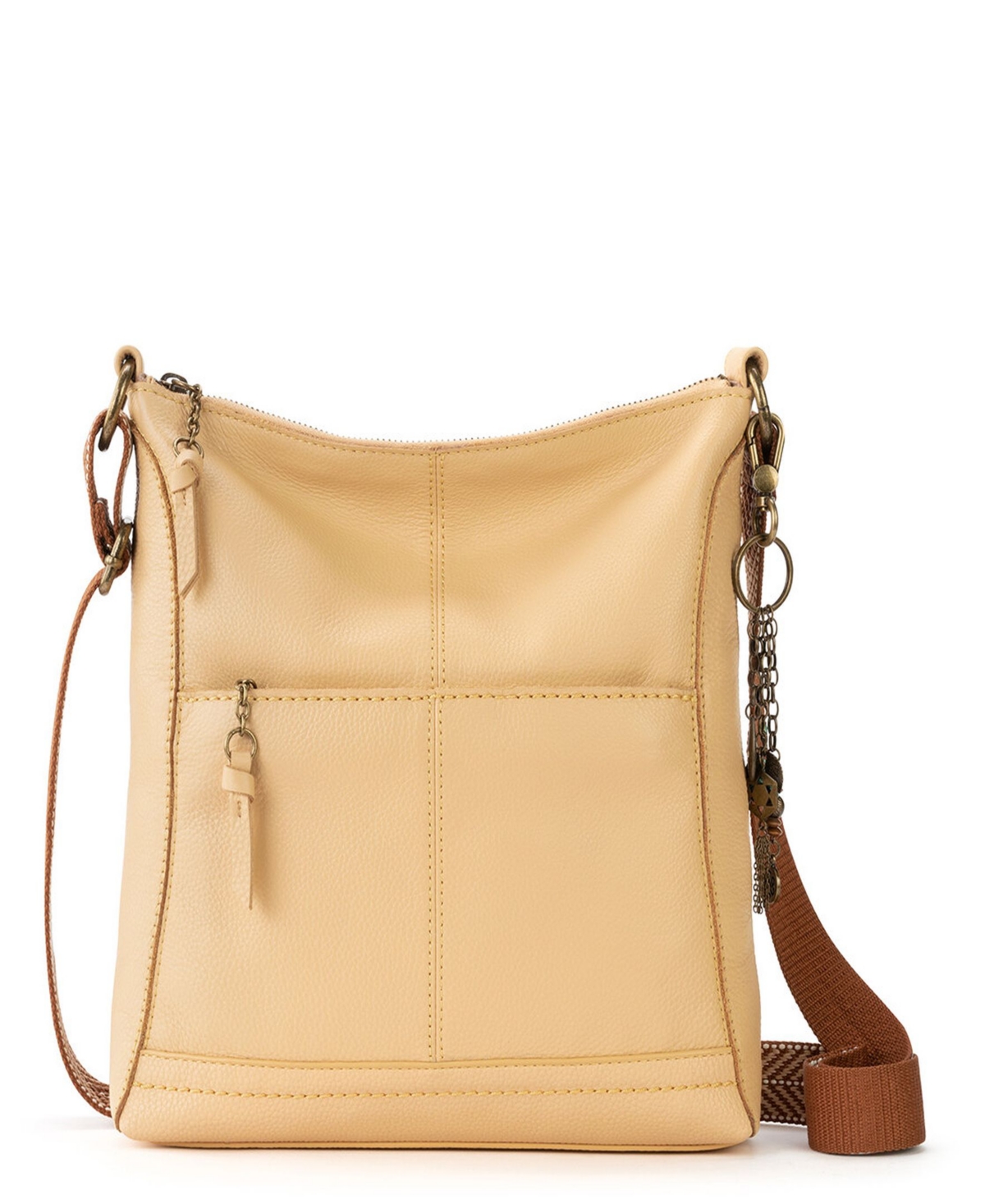 Click here for The Sak Womens Lucia Leather Crossbody Bag - Butte... prices