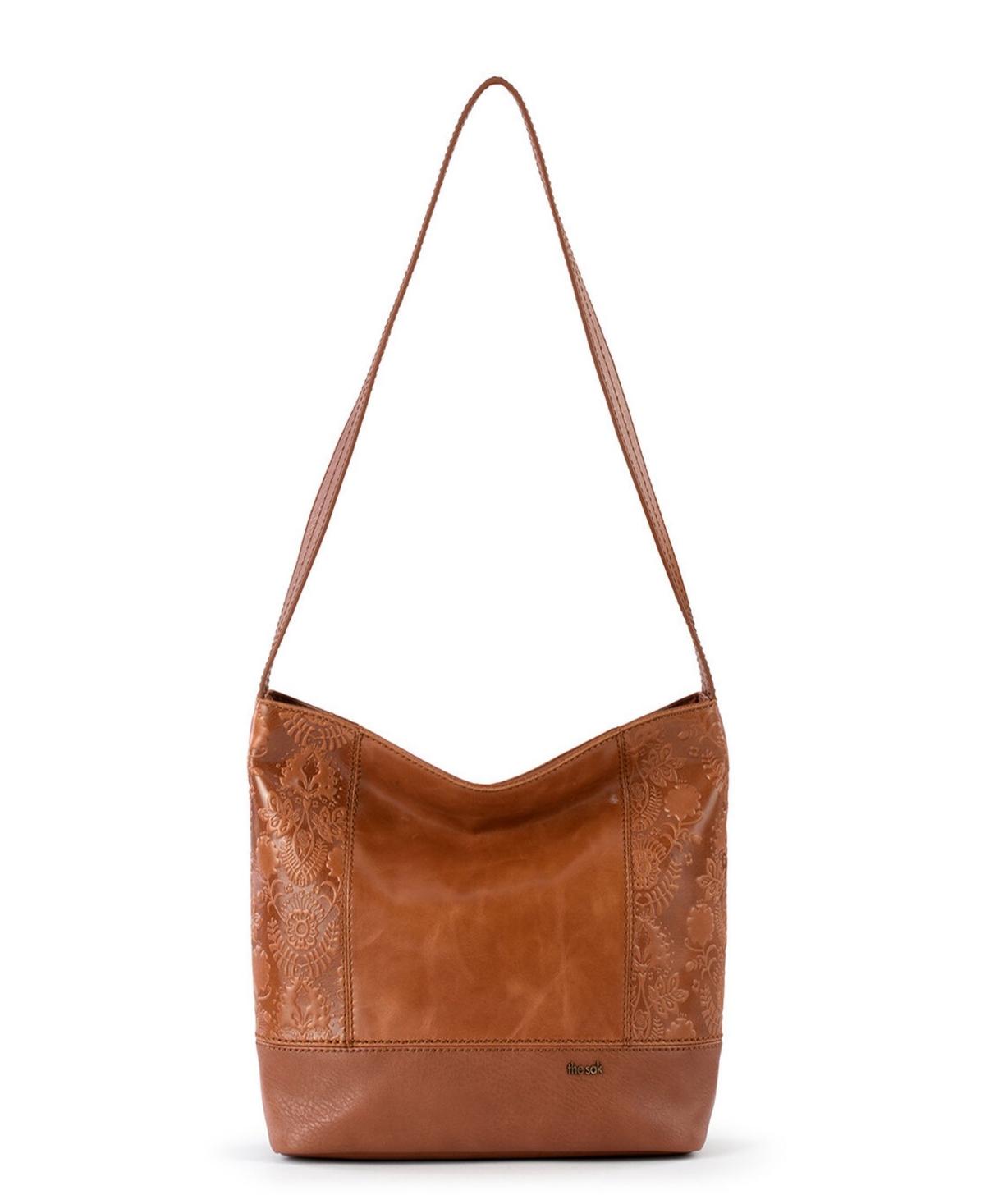 Click here for The Sak Womens De Young Leather Hobo Bag - Tobacco... prices