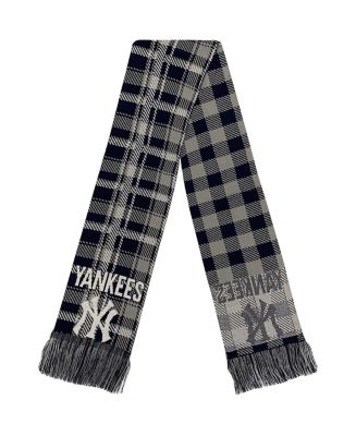 Women's FOCO New York Yankees Plaid Color Block Scarf - Macy's