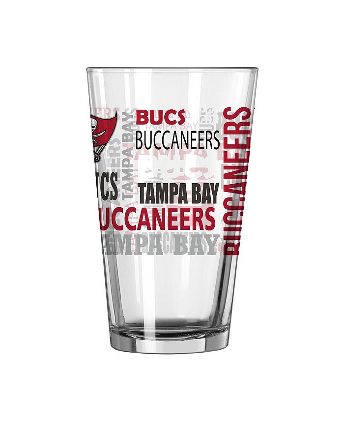 Logo Brands Tampa Bay Buccaneers 16 oz Team Spirit Pint Glass - Macy's
